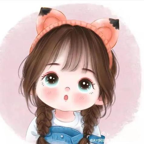 可爱头像女生萌萌哒 卡通图标