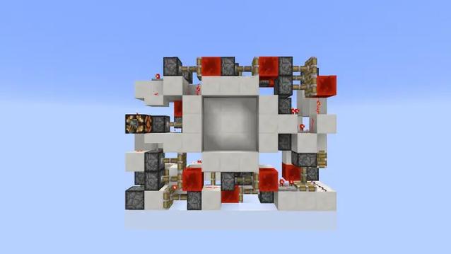 我的世界3x3的活塞门截图
