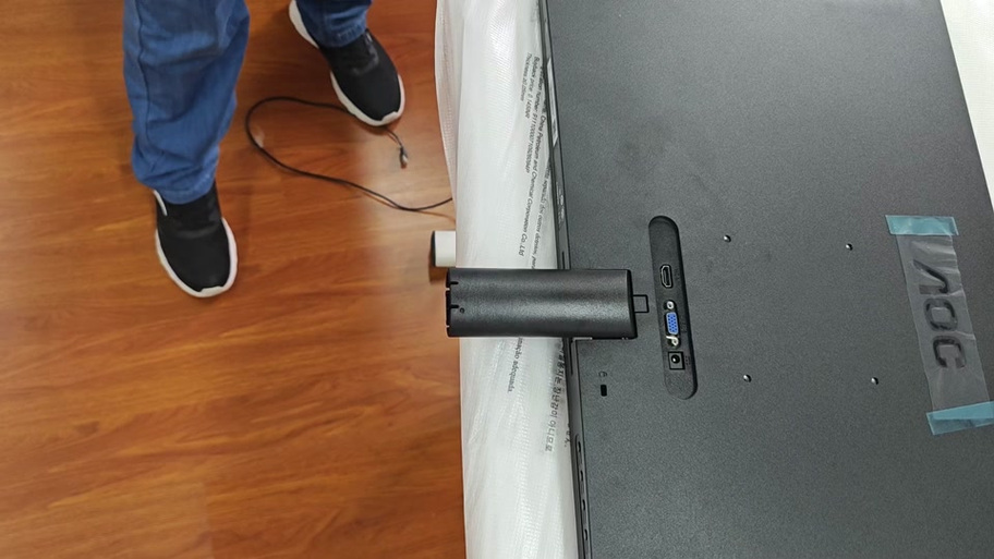 电脑显示器的底座怎么拆下来图标