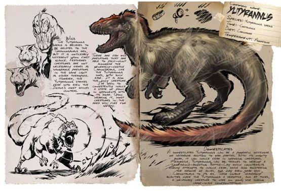 方舟生存进化霸王龙怎么驯服图标