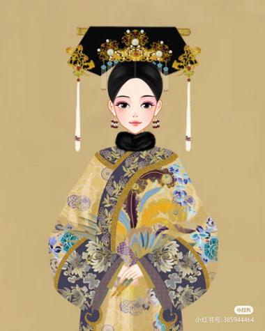 彩虹堂里的清宫服饰怎么没有了图标
