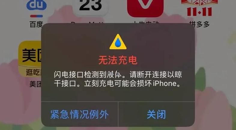 苹果掉水里了应该怎么处理图标