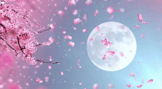 js动态樱花特效截图