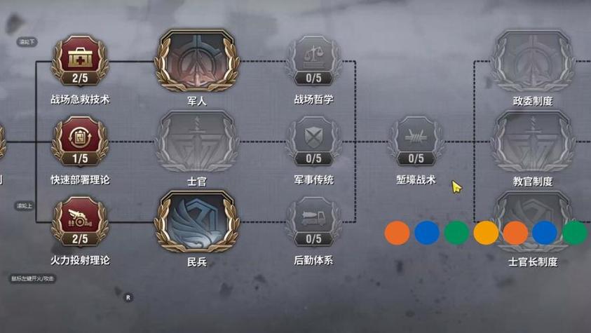 战火勋章兵卡星级图标