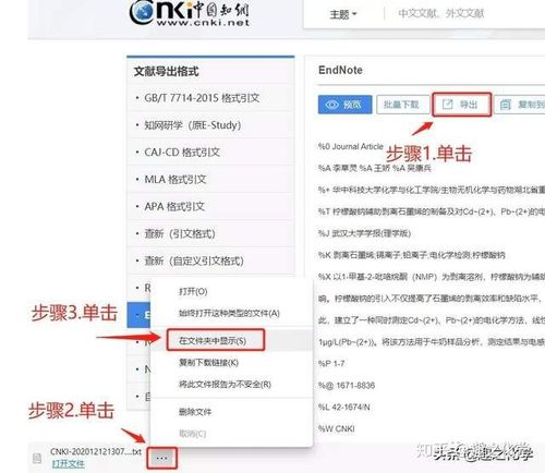 如何把知网文献导入到endnote图标
