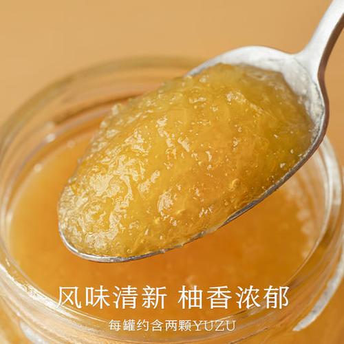 纯柚子肉的柚子酱