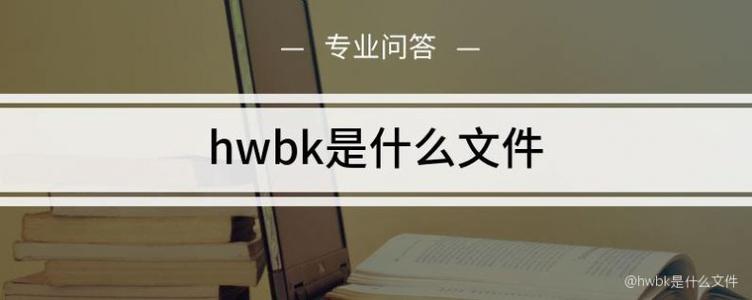 hwbk文件是什么截图