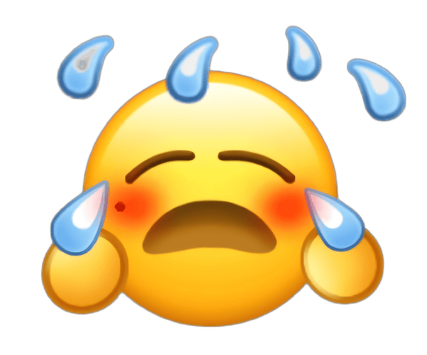 红脸有一滴汗是啥表情图标