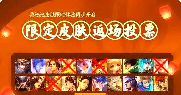 王者荣耀5周年庆返场皮肤图标