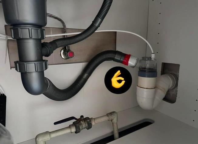 净水器进水阀正确安装图标
