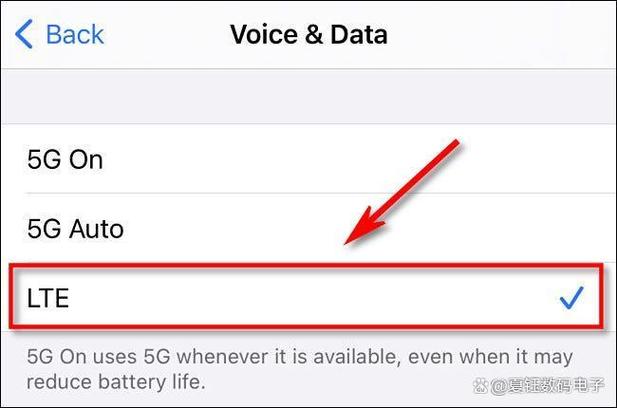 iPhone怎么显示LTE截图