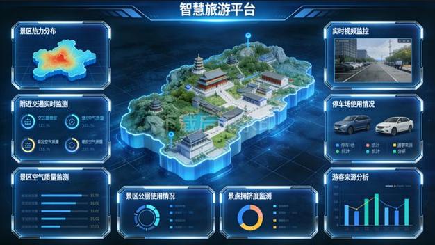 智慧旅游平台图标