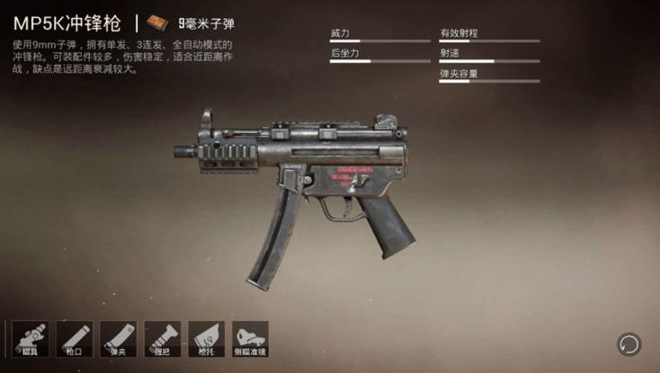 和平精英里面的枪械截图