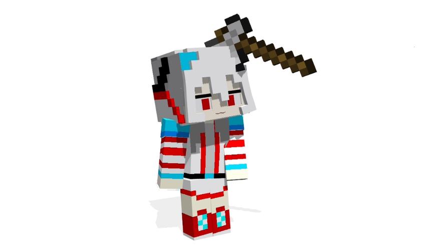 我的世界3d人物模型图标