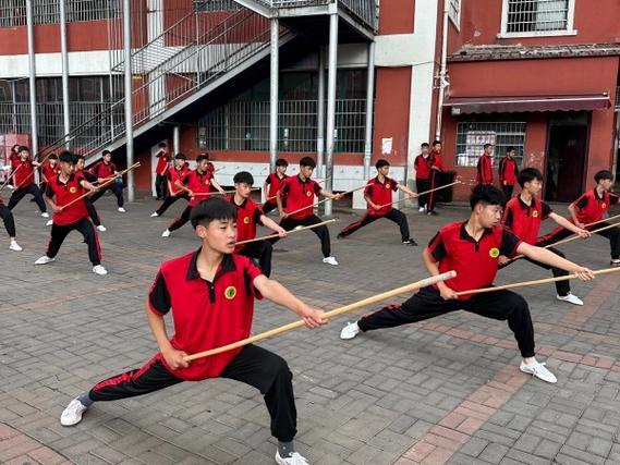 河南少林寺封闭式学校图标