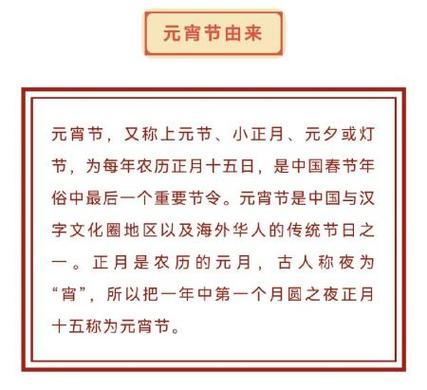 元宵节的起源和意义图标