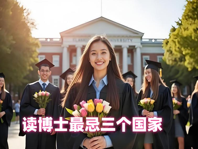 读博士的三个国家图标