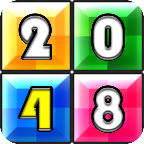 数字方块合成2048图标
