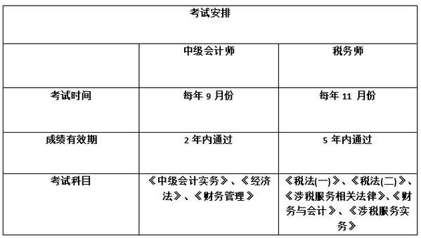 税务师职称等级