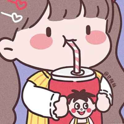旺仔头像女生版图标