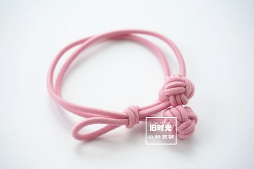 一根发圈打结方法图解图标