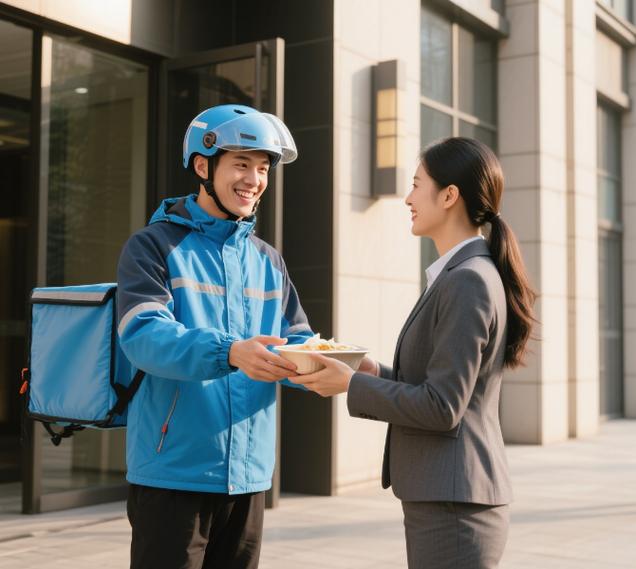 外卖送餐图标