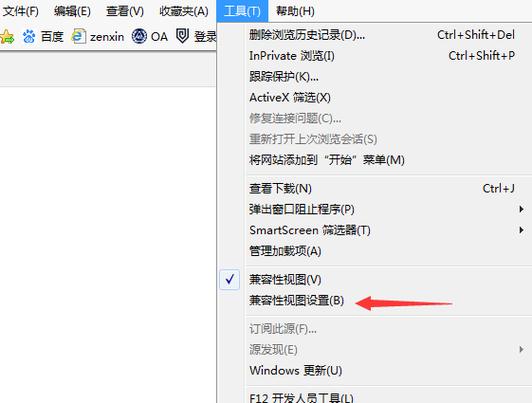ie11兼容性视图设置在哪图标