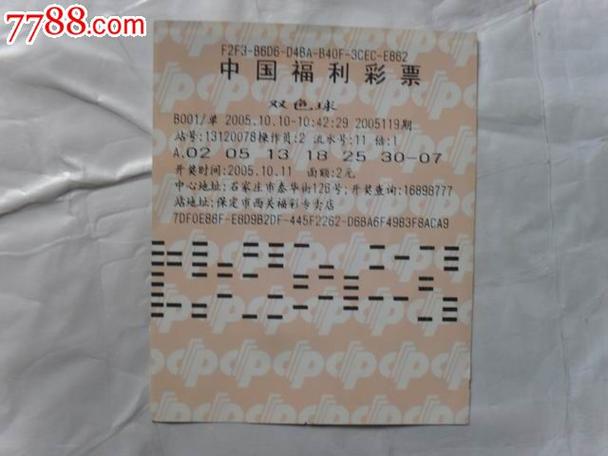 2003年双色球第一期