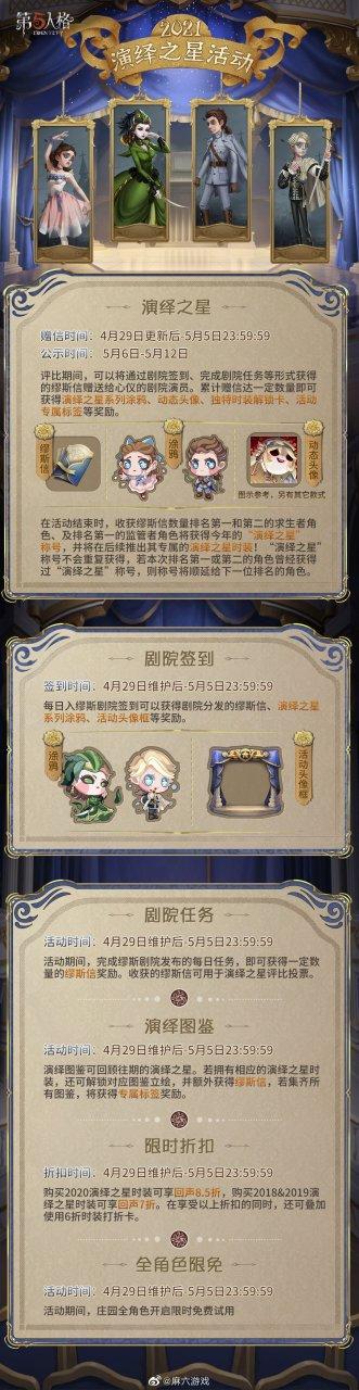 第五人格演绎者称号截图