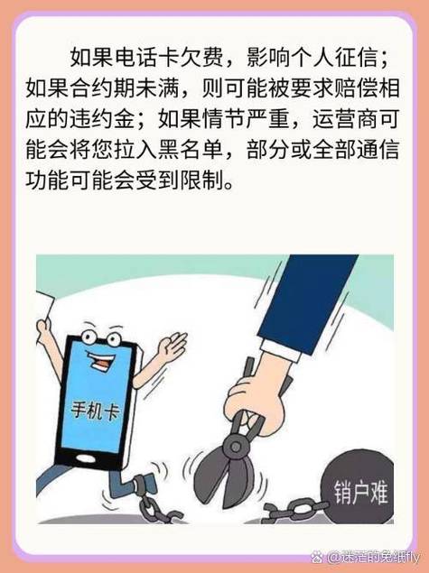 手机卡停用不销户的后果图标