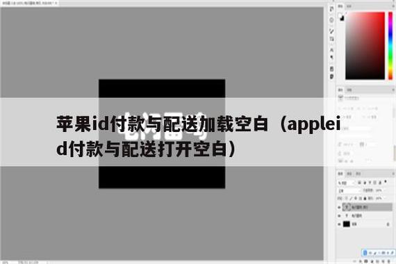 苹果付款与配送打不开图标