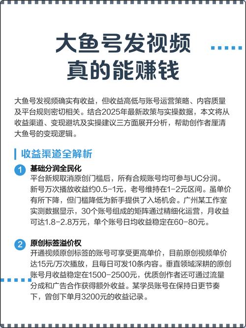 大鱼号播放量一万收益多少图标