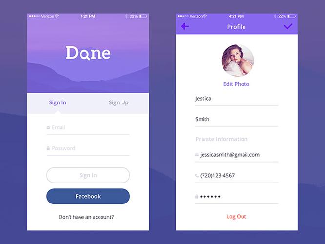 facebook在线注册登录截图