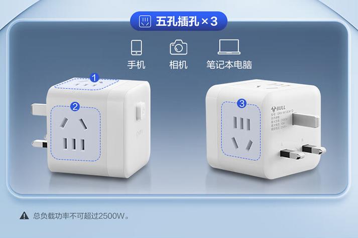 公牛插排替换插头截图
