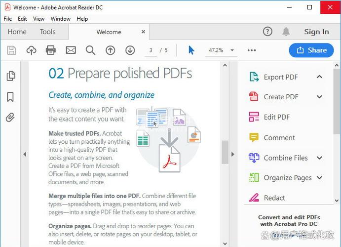 adobe reader下载安装图标