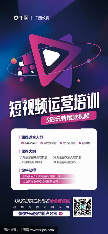 关于短视频的广告语图标