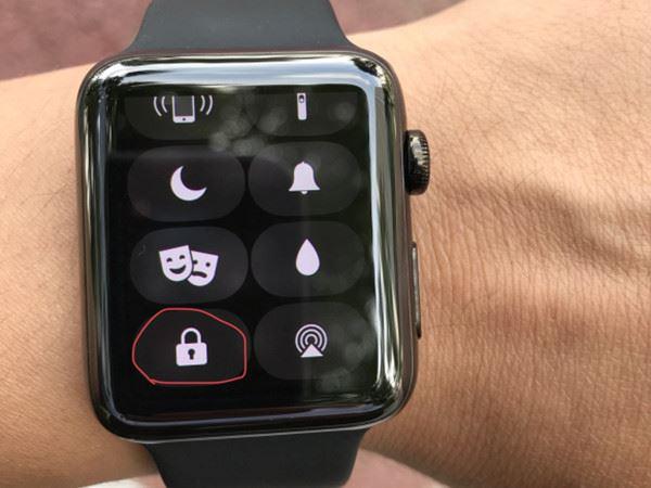 iwatch如何锁屏图标
