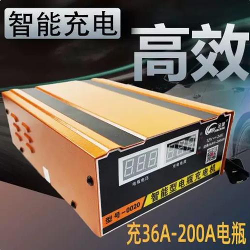 充电机12v24v全自动图标