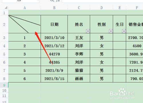 表格斜线一分为三图标