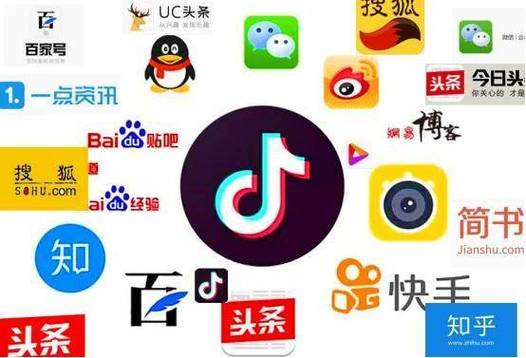短视频 平台图标