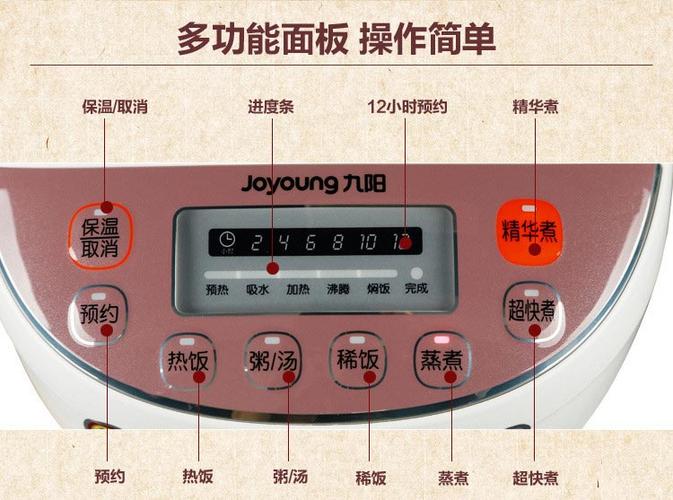 九阳电饭煲使用教程图标