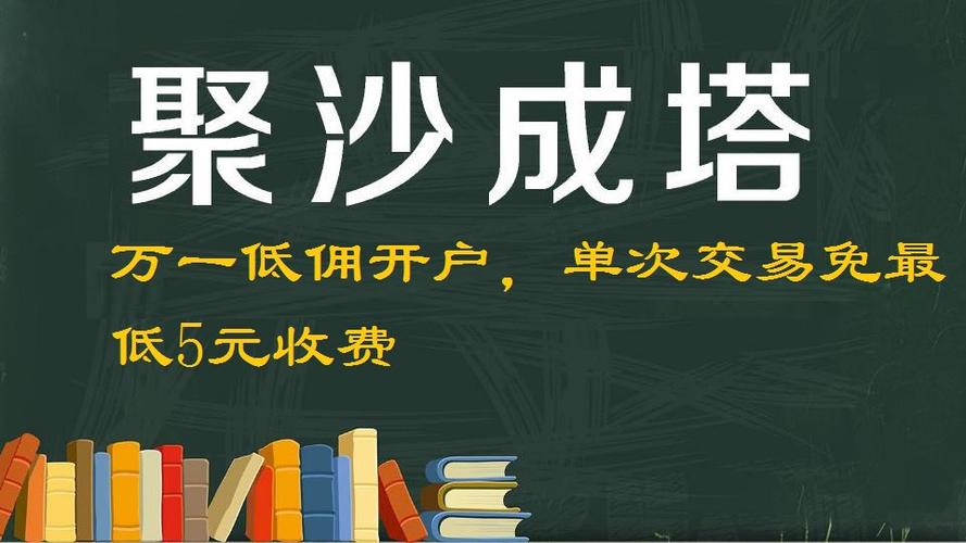 低佣金开户万一免五图标