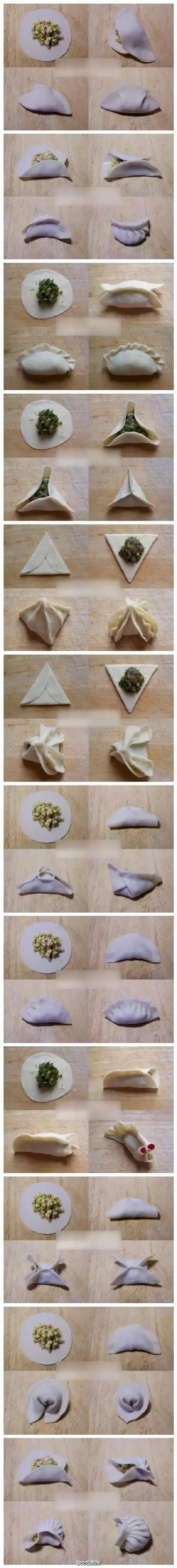 饺子的各种包法图标