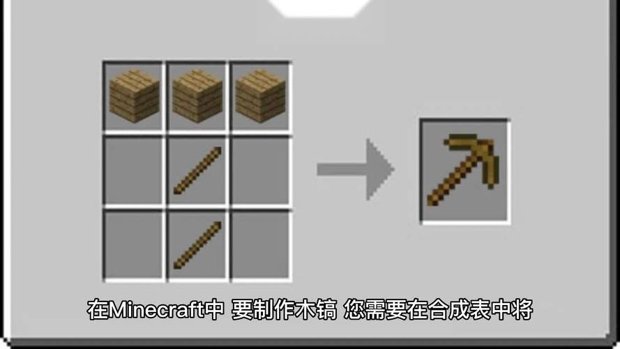我的世界怎么合成木搞图标