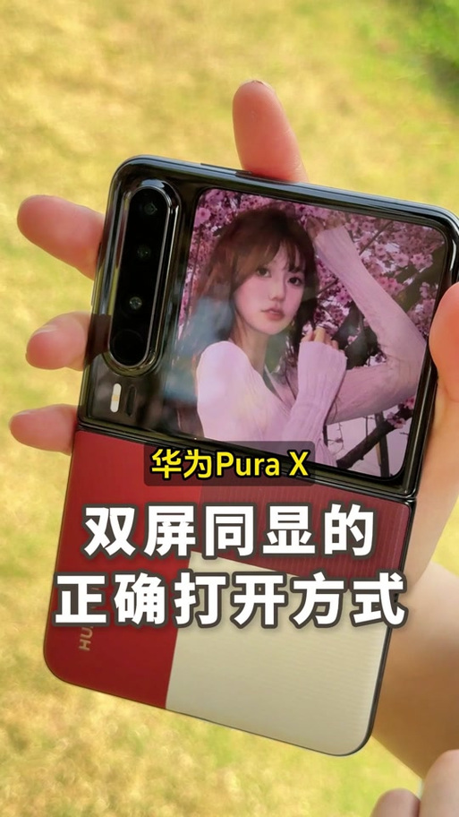 华为purax怎么设置双屏同显图标