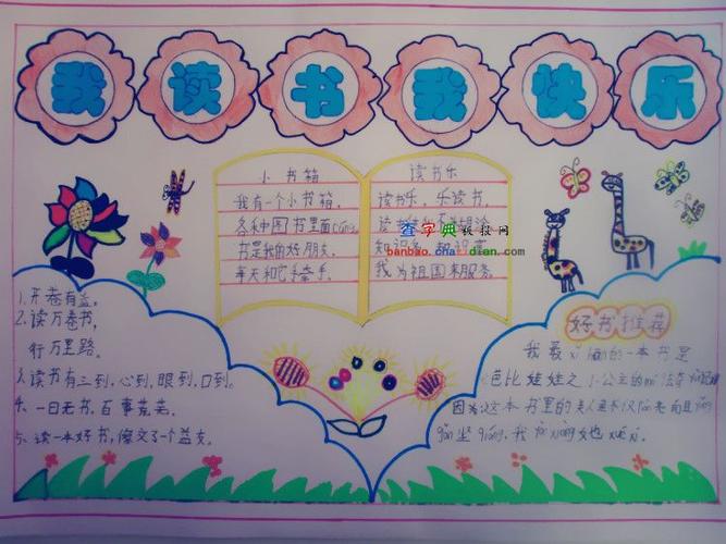 三年级读书小报图标