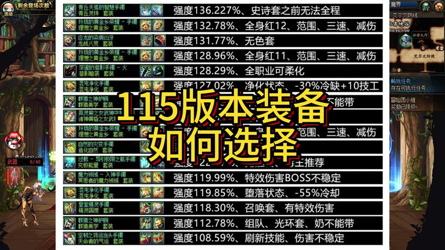 端游地下城与勇士鬼泣毕业装备2026