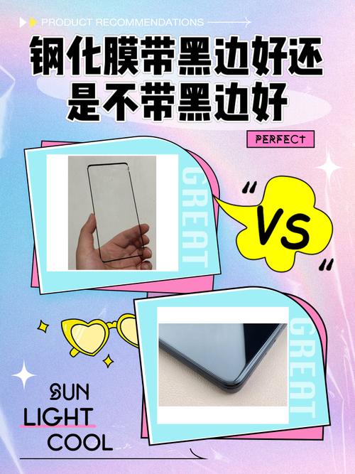 钢化膜带黑边好还是不带黑边好图标