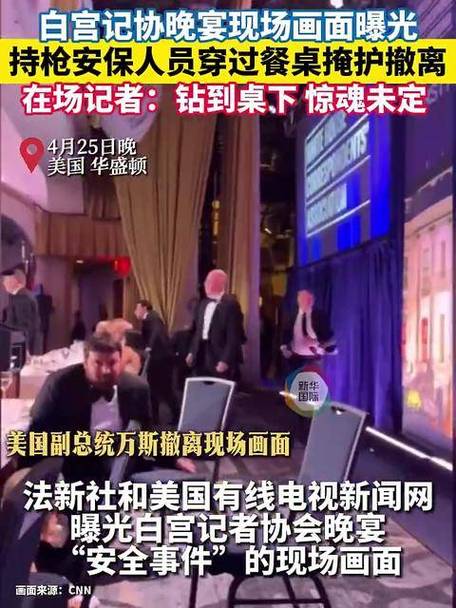 特朗普万斯撤离现场画面曝光图标