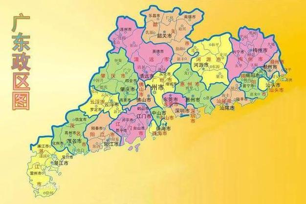 广东区域图图标